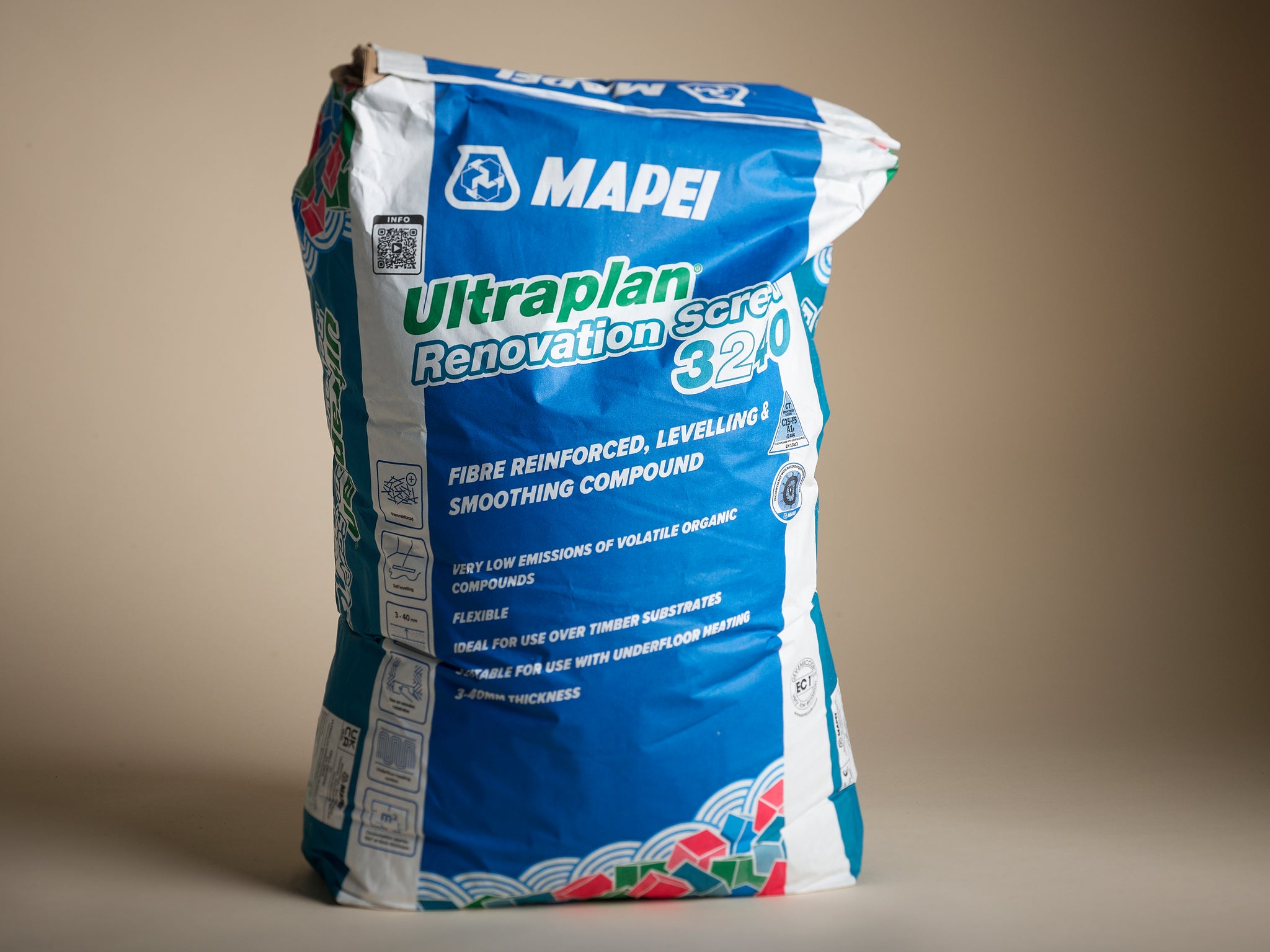 Ultraplan Fibre Reinforced Renovation Screed 3240 25kg
